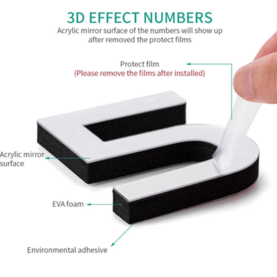 3D WALL CLOCK – SAB