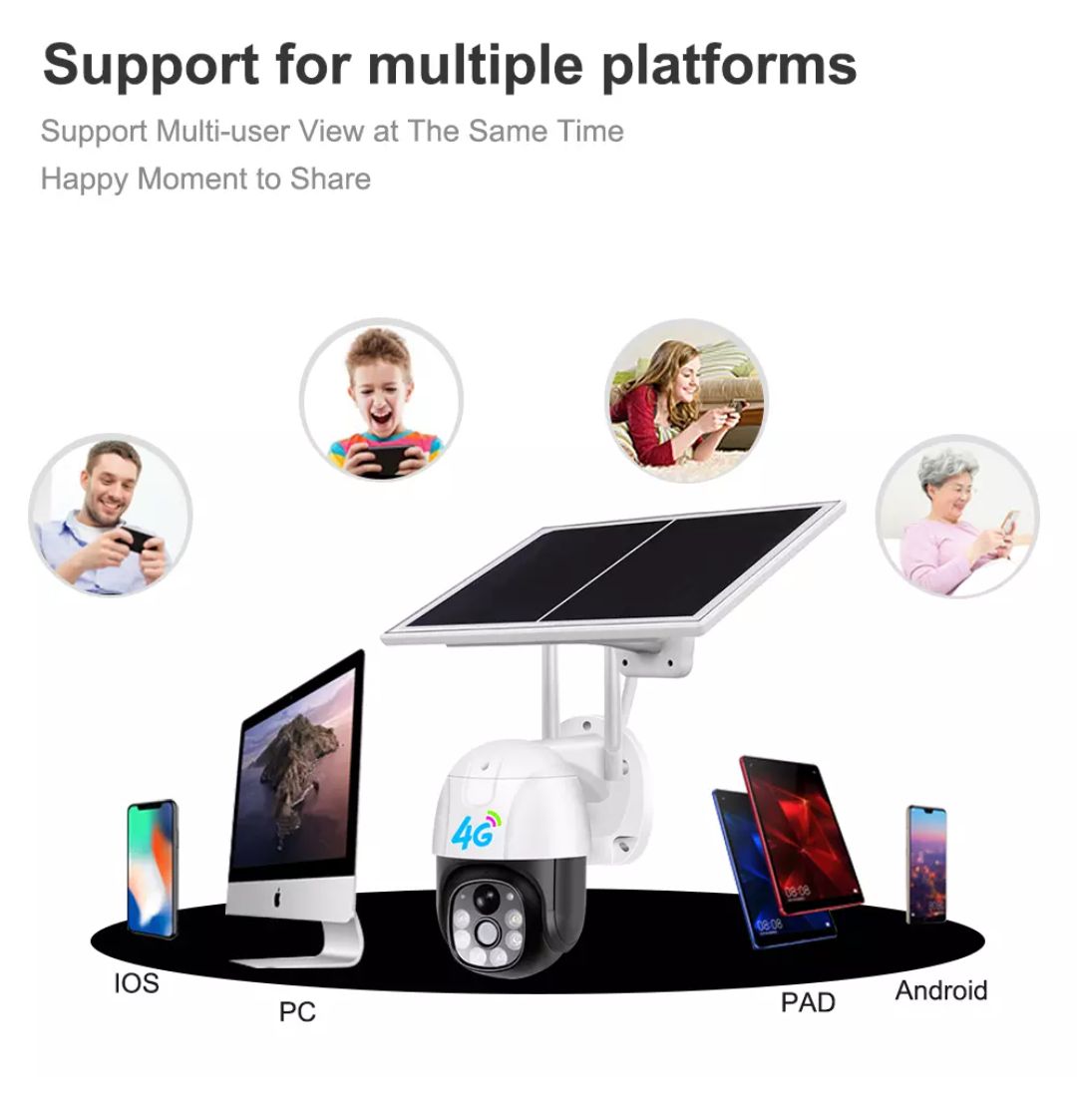AUTO TRACKING SOLAR 4G CCTV – SAB